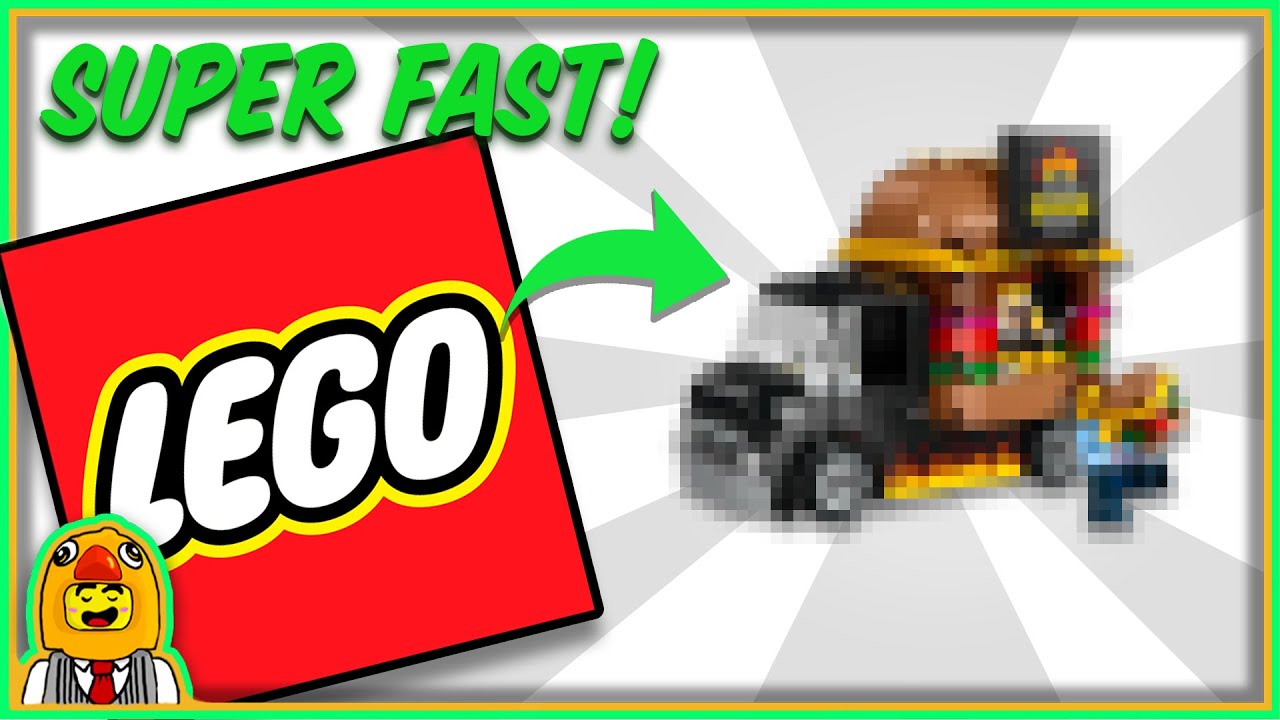 Building The Lego Burger Van In Only 30 Seconds!!! - YouTube