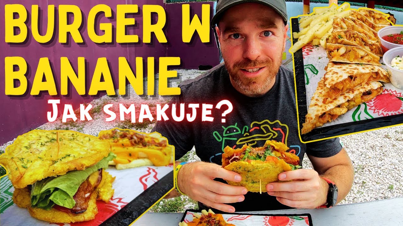 Burgery w bananie i quesadilla z bananami - YouTube