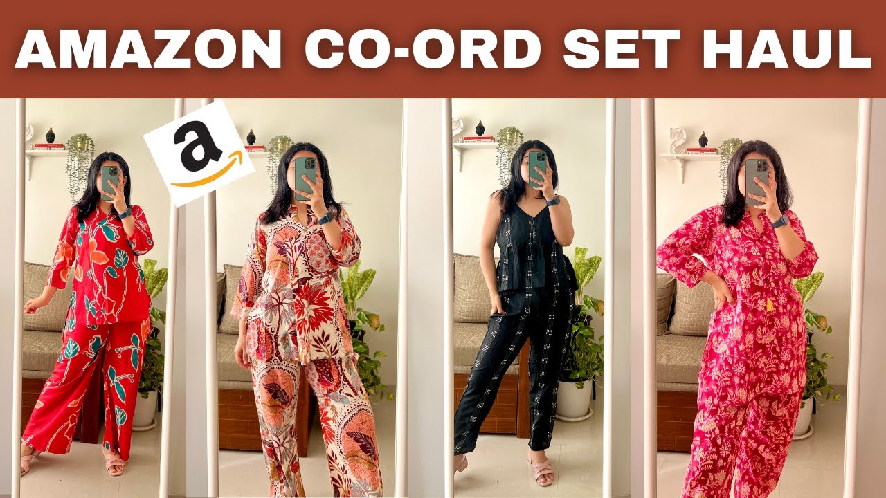 Amazon CO-ORD SETS HAUL | *Affordable*, Trendy & Chic Office, College ...
