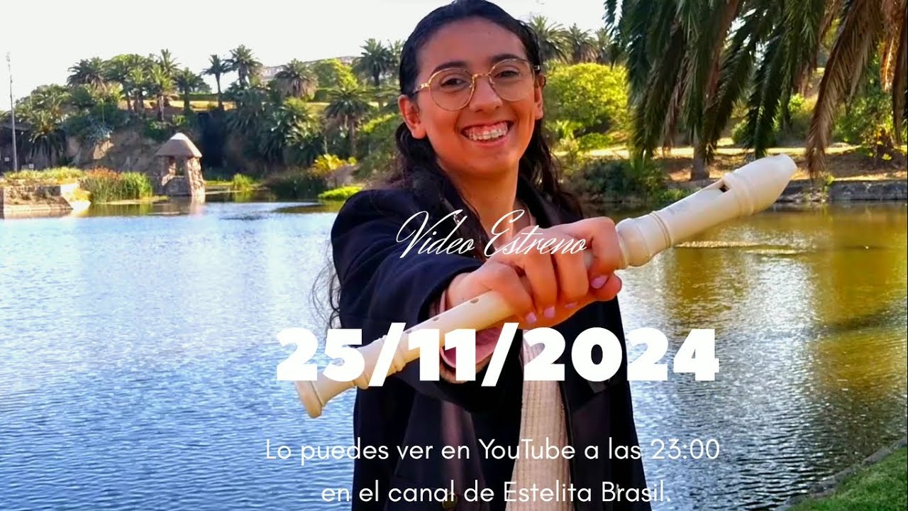 Avance de mi primer videoclip - Estelita Brasil - YouTube
