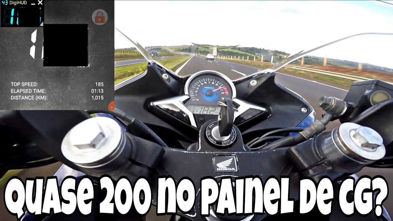 TOP SPEED CBR 250 ORIGINAL NO SPEEDOMETER | 250 DE 1 CILINDRO MAIS ...