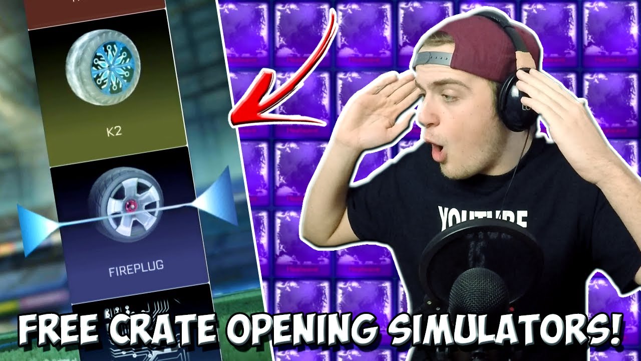 Best FREE Rocket League Crate Opening SIMULATOR 2017! | Infinite Keys ...
