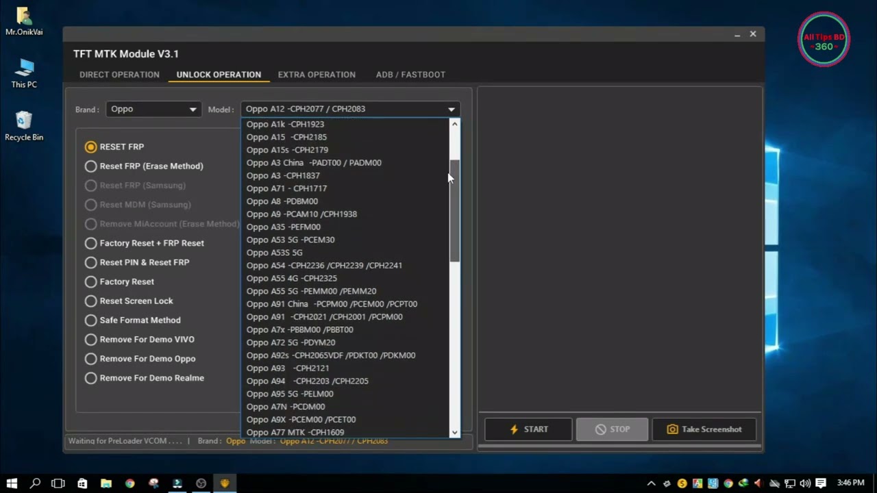 #TFT MTK Module V3.5-Best Free Unlocking Tools Qualcomm, MediaTek ...