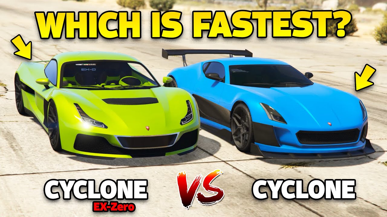 GTA 5 ONLINE - CYCLONE EX-ZERO VS CYCLONE (WHICH IS FASTEST?) - YouTube