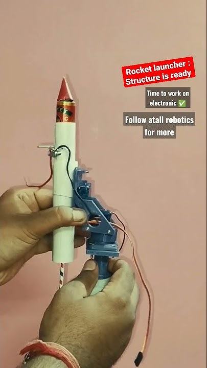 Rocket launcher project : Structure is ready #arduino #project #robotics - YouTube