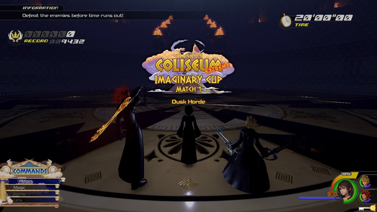 KH3 MOD COLISEUM/PROJECT XIV: wenitimu imaginary cup - YouTube