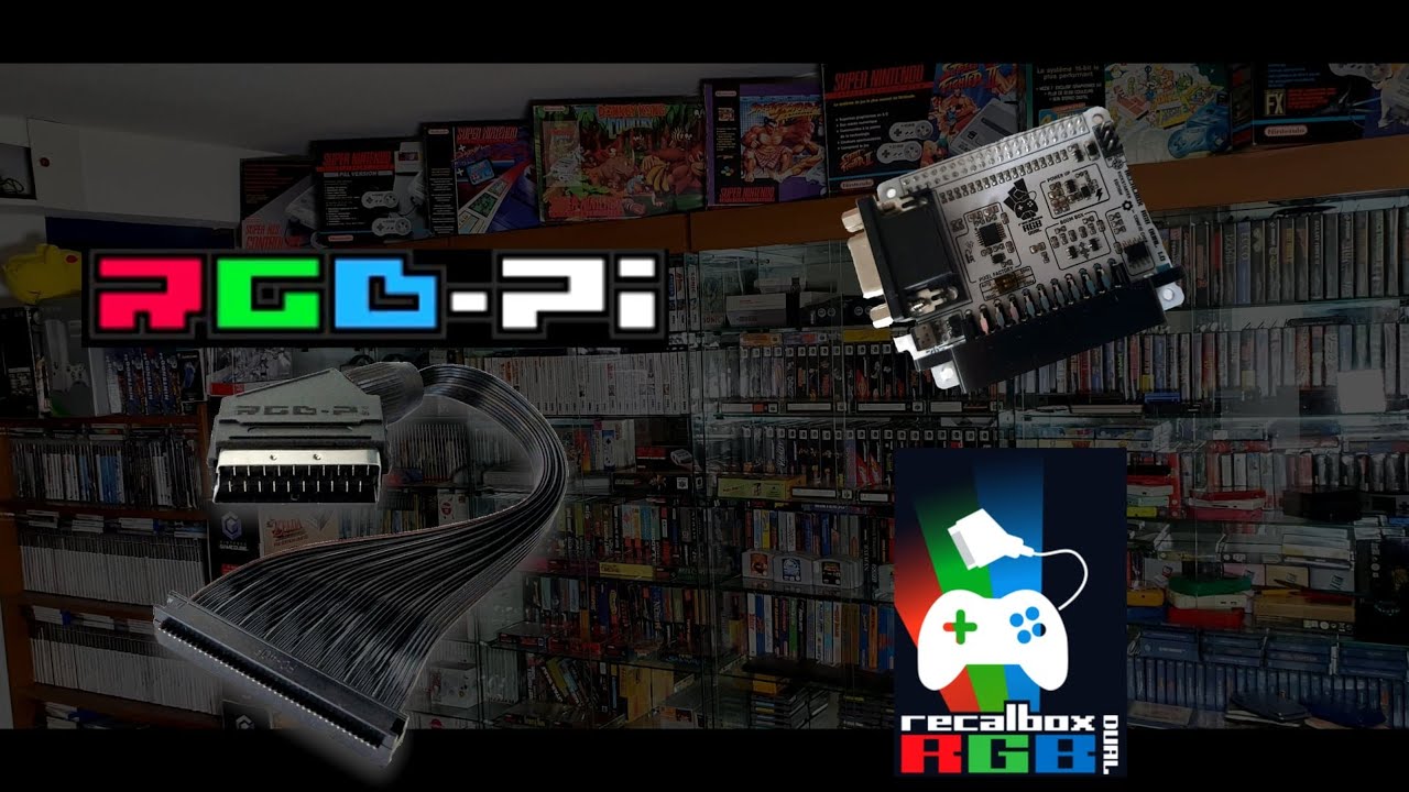 Présentation du RGB-PI et Recalbox RGB Dual - YouTube