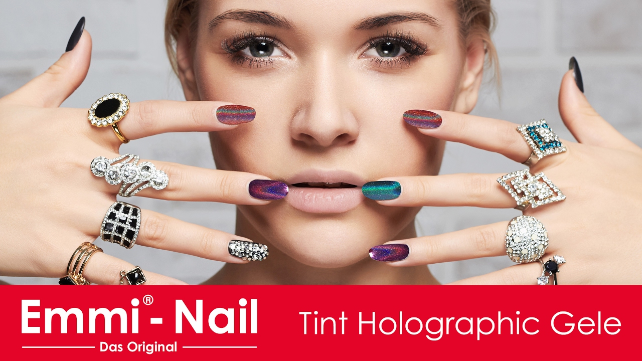 Emmi-Nail – Tint Holographic Gele - YouTube