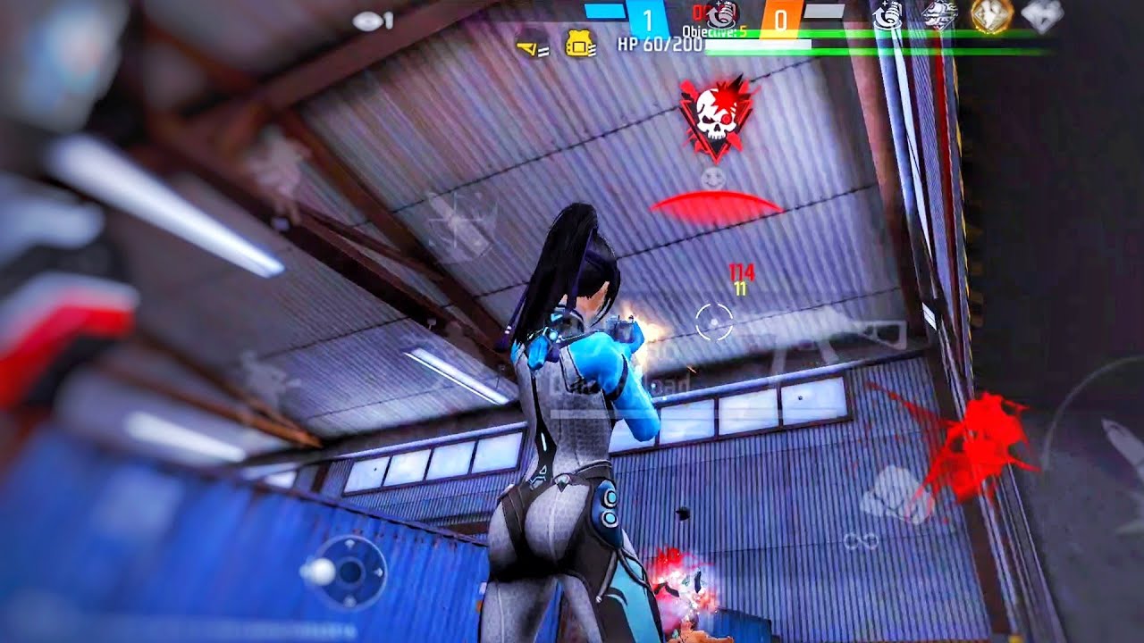 FFH4X do White FF 13.0 👻 iPhone 8 Plus • Free Fire Highlights - YouTube