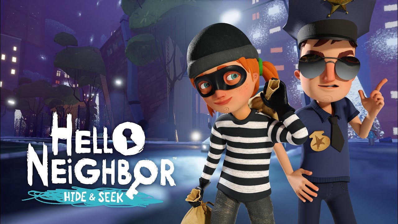 HELLO NEIGHBOR: POLÍCIA E LADRÃO! Hide n Seek - YouTube