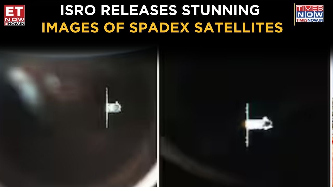 ISRO Reveals Stunning Images of SpaDeX Satellites Capturing Each Other ...