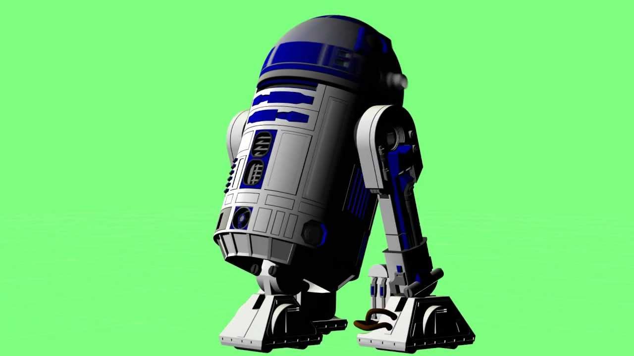 green screen r2 droid s01r06 1080p - YouTube