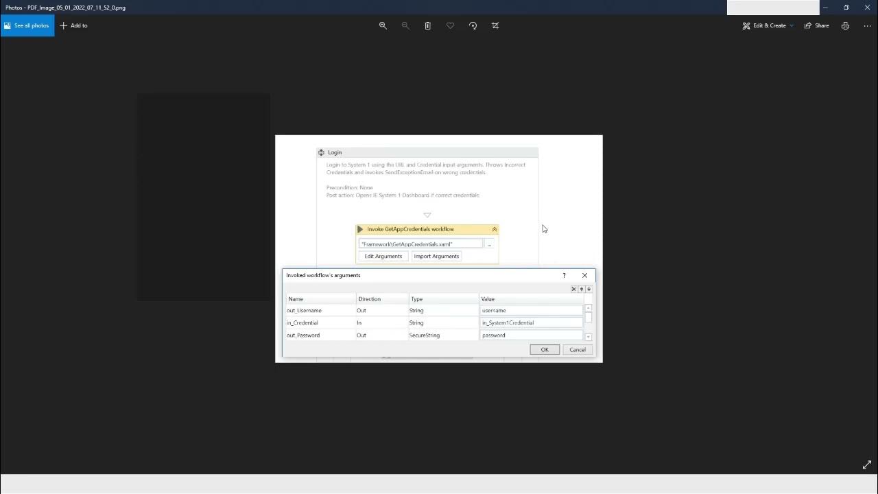 Extract Text Image From PDF files In Power Automate Desktop - YouTube
