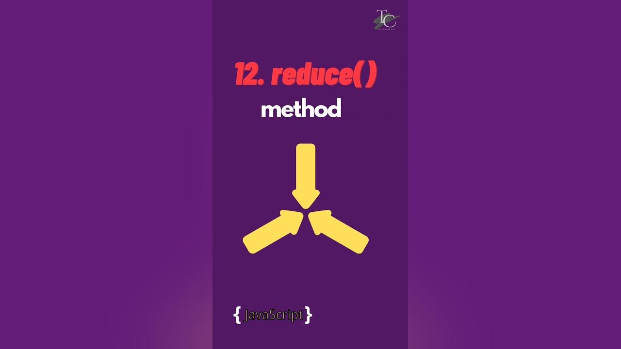 12 Reduce Method Array Methods In Javascript Part 12 Javascript 2159