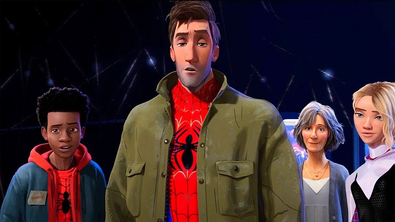 Other Spider People Scene - Spider-Man: Into the Spider-Verse (2018 ...