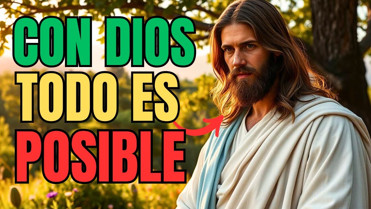 Con DIOS TODO es POSIBLE porque DIOS está a tu LADO - YouTube