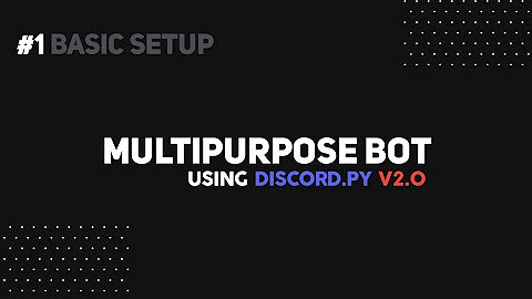 Multipurpose Discord Bot | Discord.py | Postgresql | Tortoise Orm - YouTube