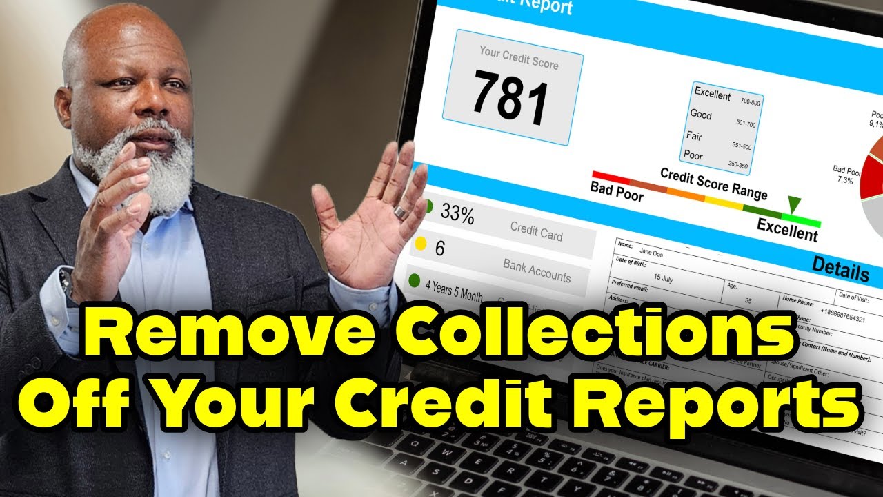 How To Remove a Collection Off Your Credit Reports - YouTube