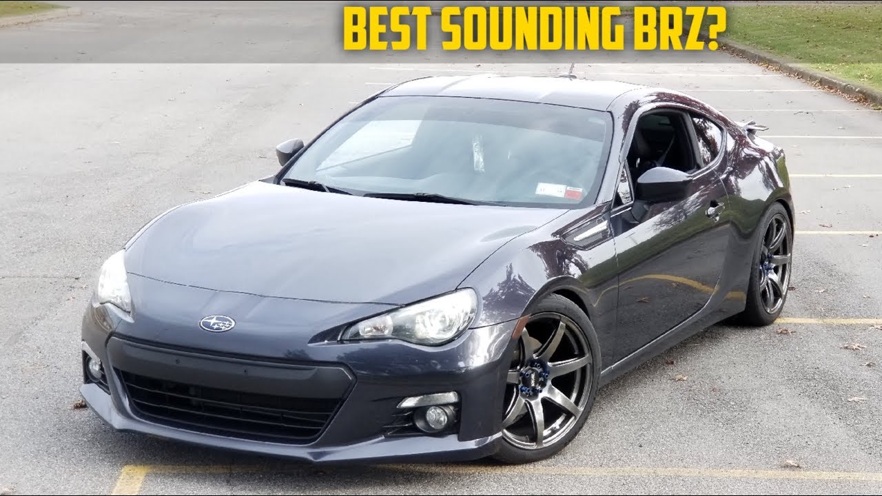 Subaru BRZ loud aggressive full exhaust (Invidia N1 W/ Catless UEL ...
