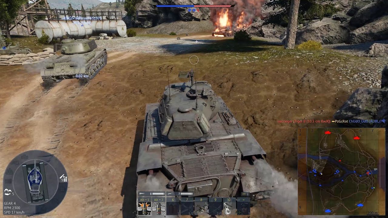 War Thunder; M47; A medium tank with APHE shell that can only work well ...