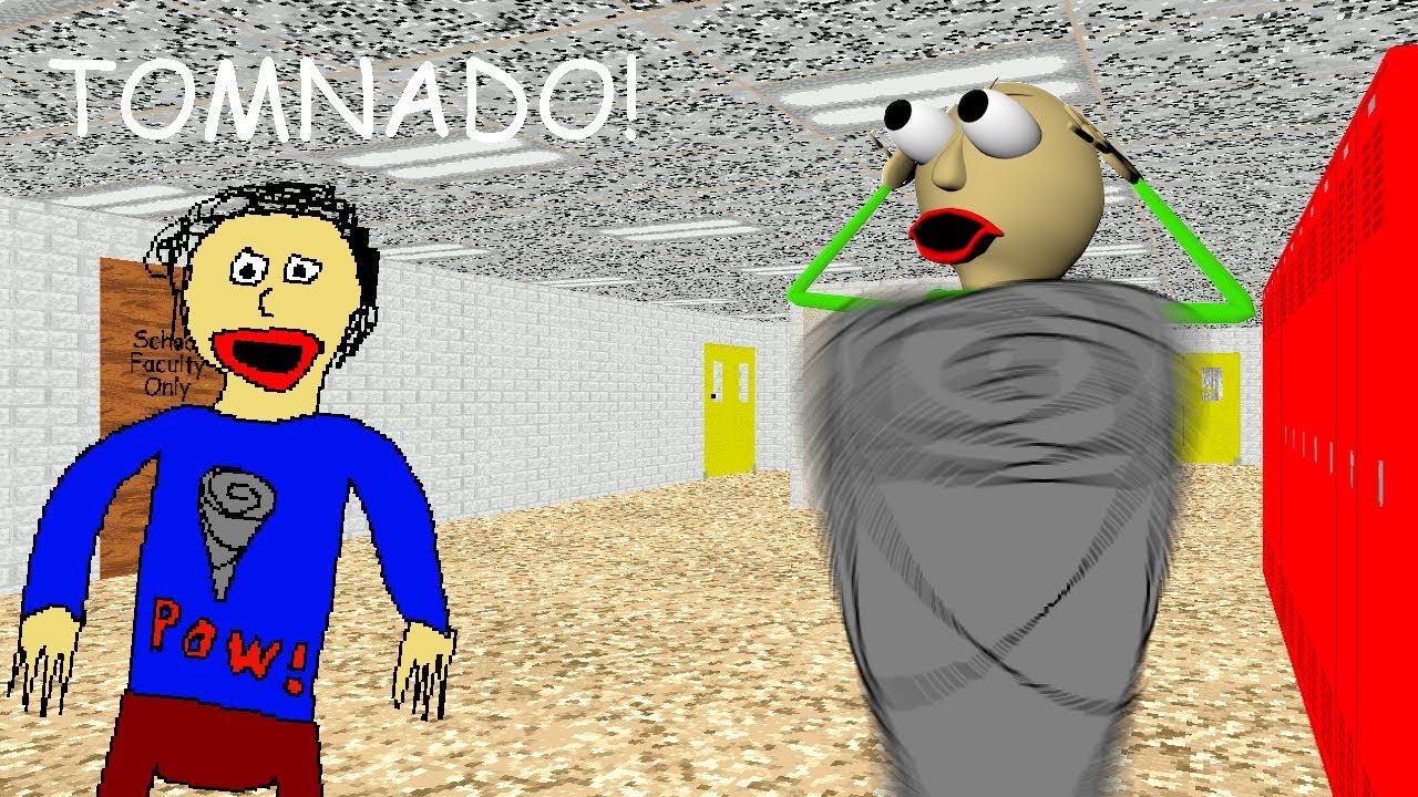 A new Tomnado character!--Baldi's Fun New School Plus™ (Alpha 2) - YouTube