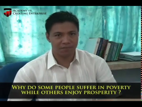James Fantone: Why do some people suffer in poverty while others enjoy ...