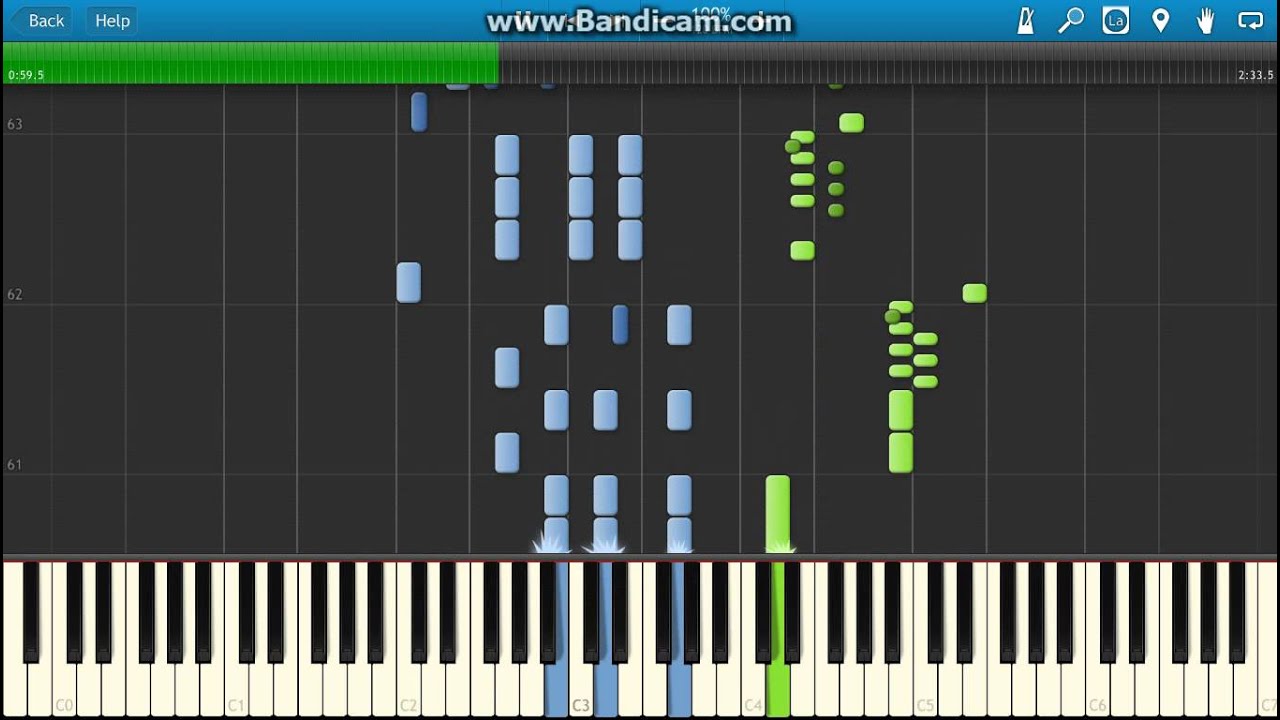 Johann Strauss II. - Annen-Polka, op. 117 piano (Synthesia) - YouTube
