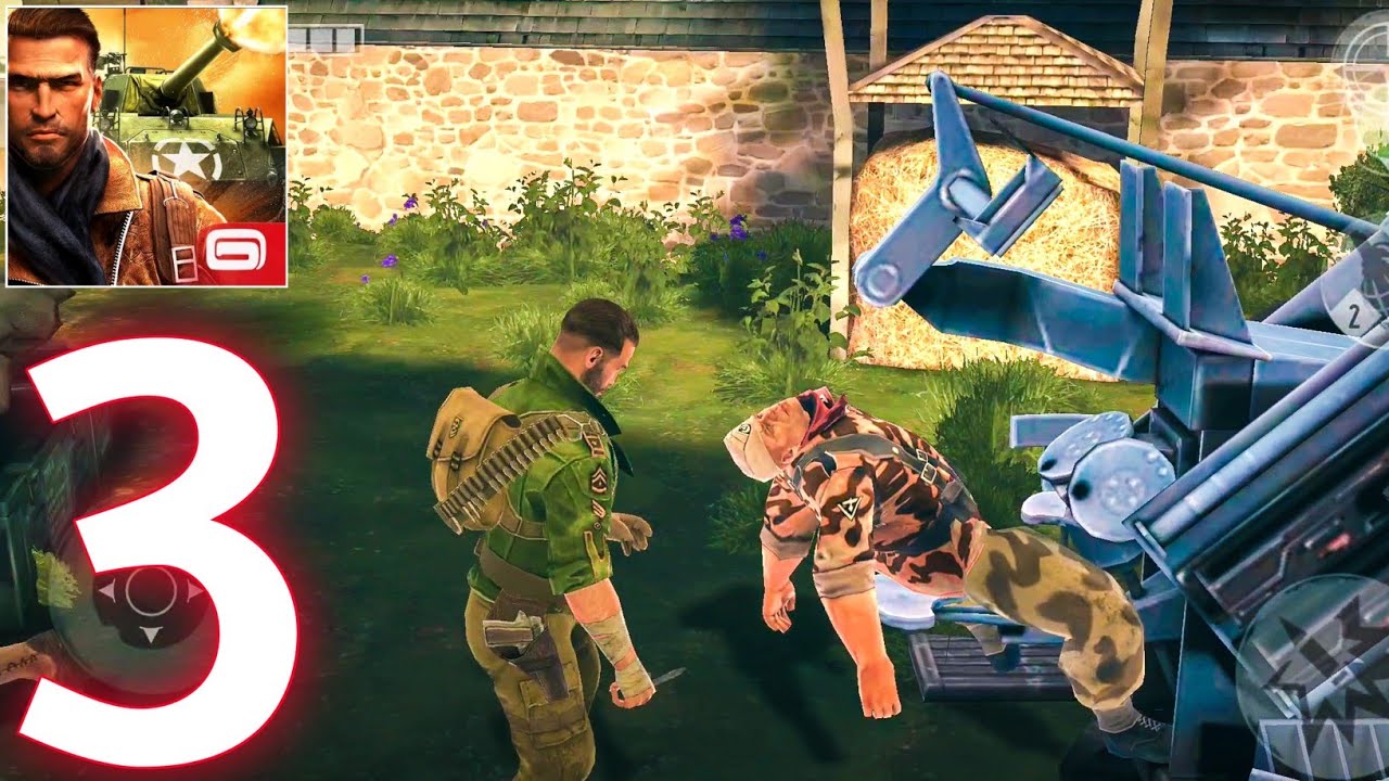 Brothers in Arms 3 -Android Gameplay Walkthrough Cchapter 1 Raid Part 3 (Android/iOS) - YouTube