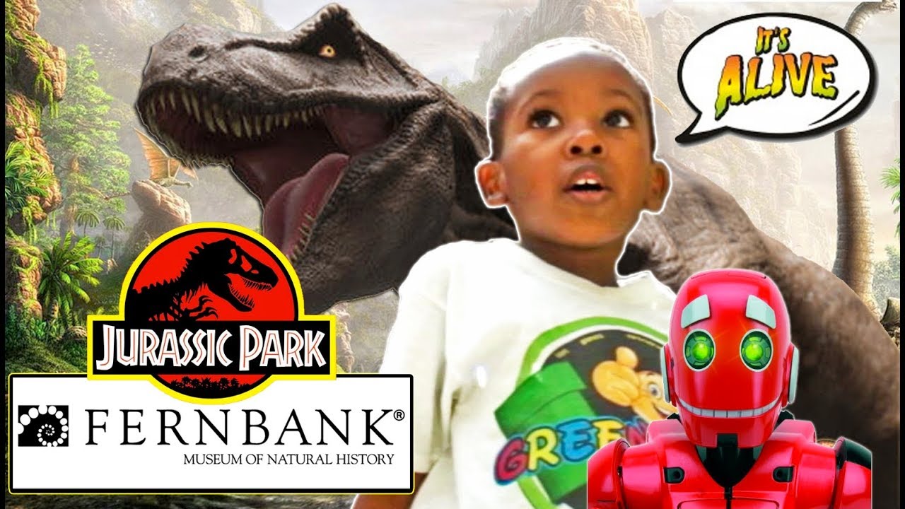 Real Dinosaurs for kids museum - in real life (GREENTUBE KIDS TV) - YouTube