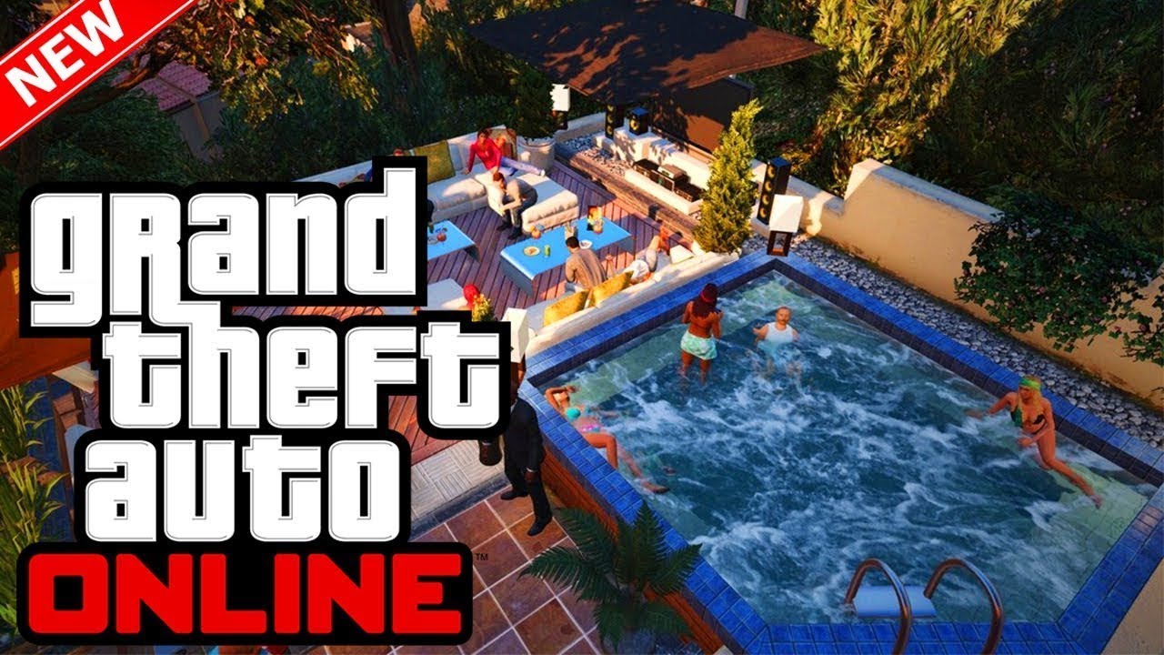 POOL PARTY AT JIMMY HOUSE | #GTA5 ONLINE - YouTube