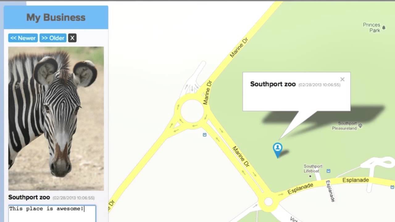 Creating location based services with Grafetee - YouTube