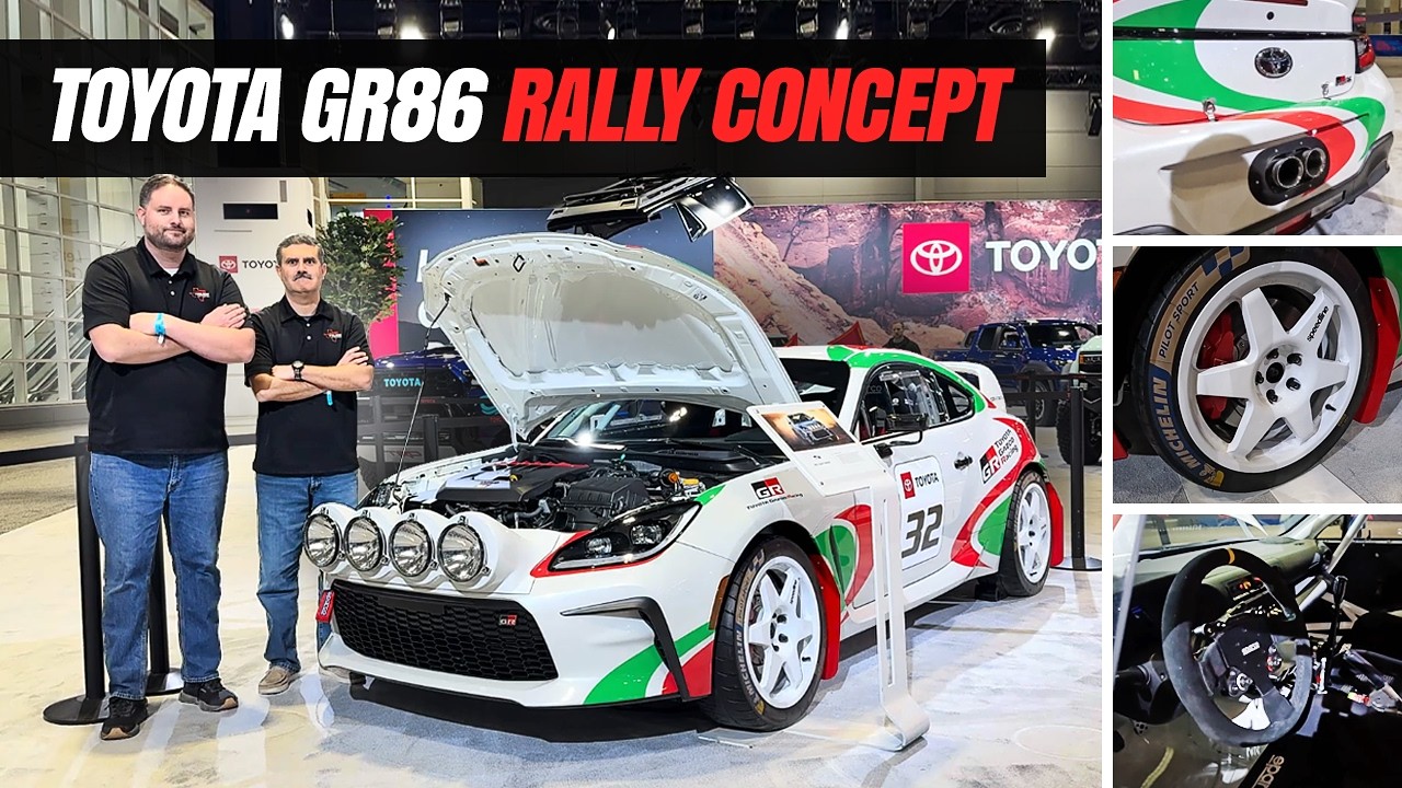 Is This The NEXT CELICA - Toyota GR86 Rally Concept Review - YouTube