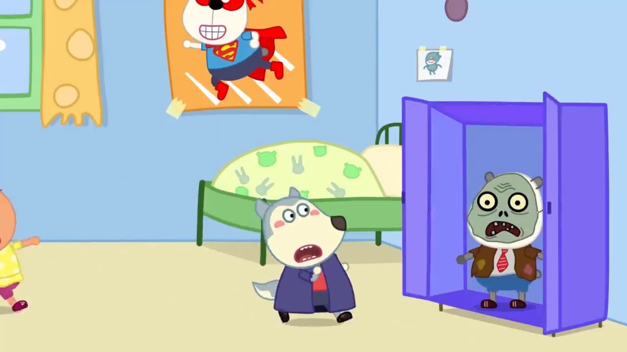 Wolfoo Faces Unwelcome Guest Ghost | Wolfoo Cartoon Kids Family - YouTube