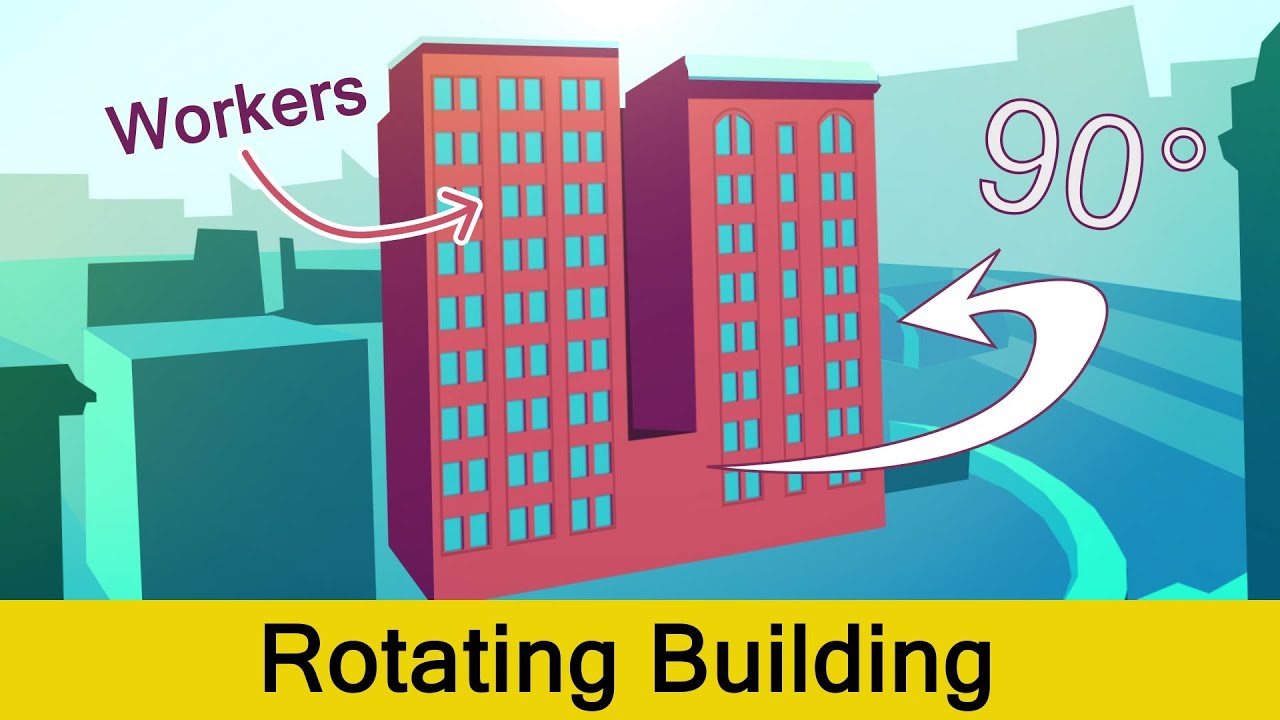 Why did they rotate a building by 90 degrees? - YouTube