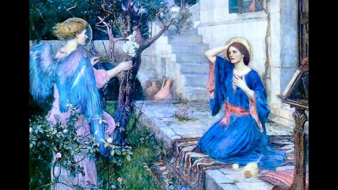 Mary-- the Annunciation in Art and Song - YouTube