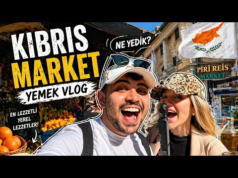 EŞİMLE KIBRIS MARKETLERİ  VLOG!