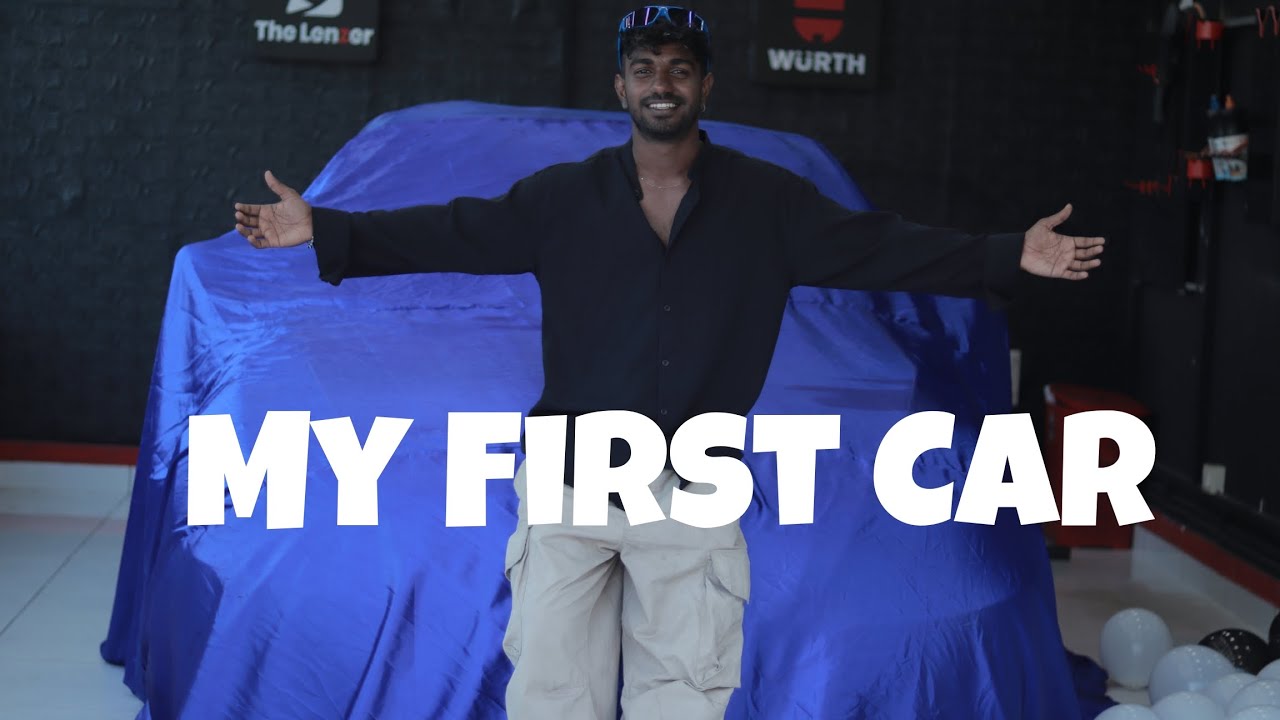 Revealing My First Car 😎 - YouTube