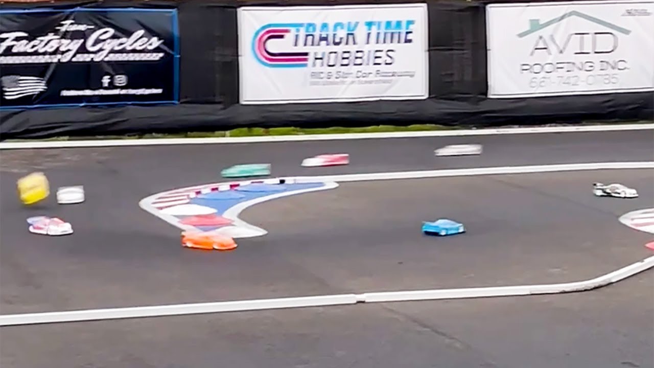 Modified TC A-Main at Finishline RC Raceway's Opening Day Race! - YouTube