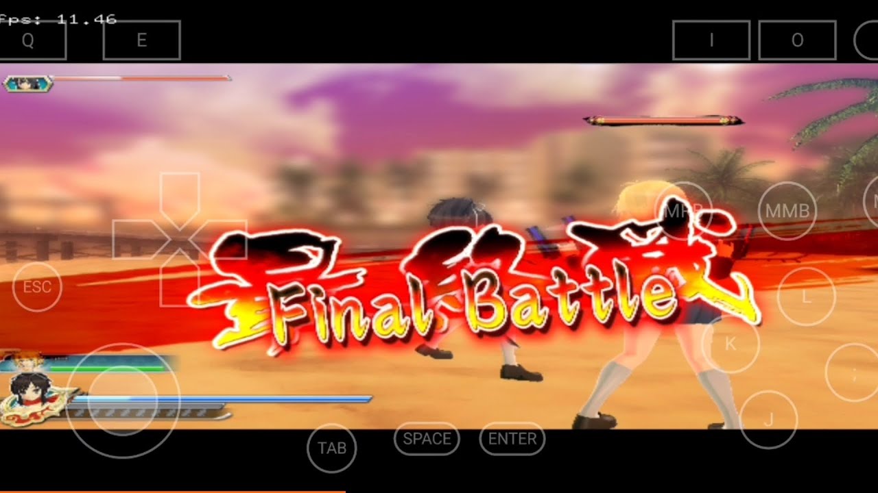 winlator 6.1: senran kagura ev final battle ending test on Snapdragon ...