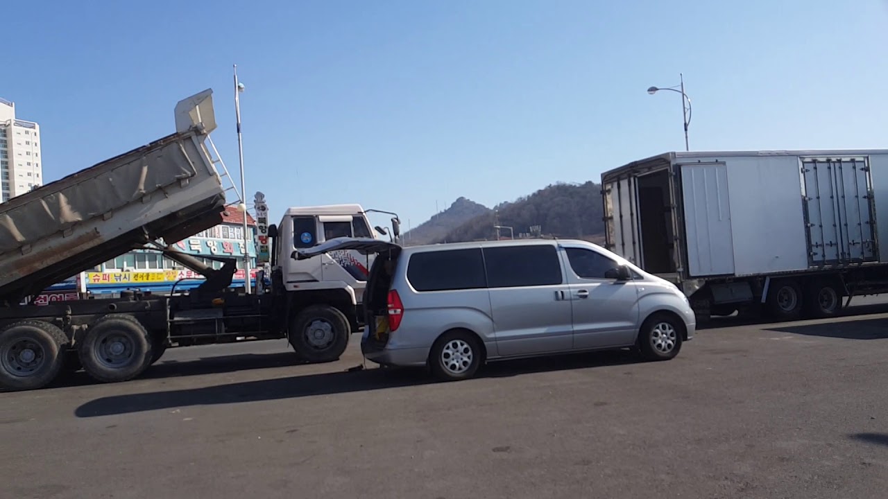 21년된 현대91A덤프! 신안에서 배타고나와 목포북항에서 라파세나풍파워 10단계장착으로 엔진을 살리다!010.3578.0191 ...