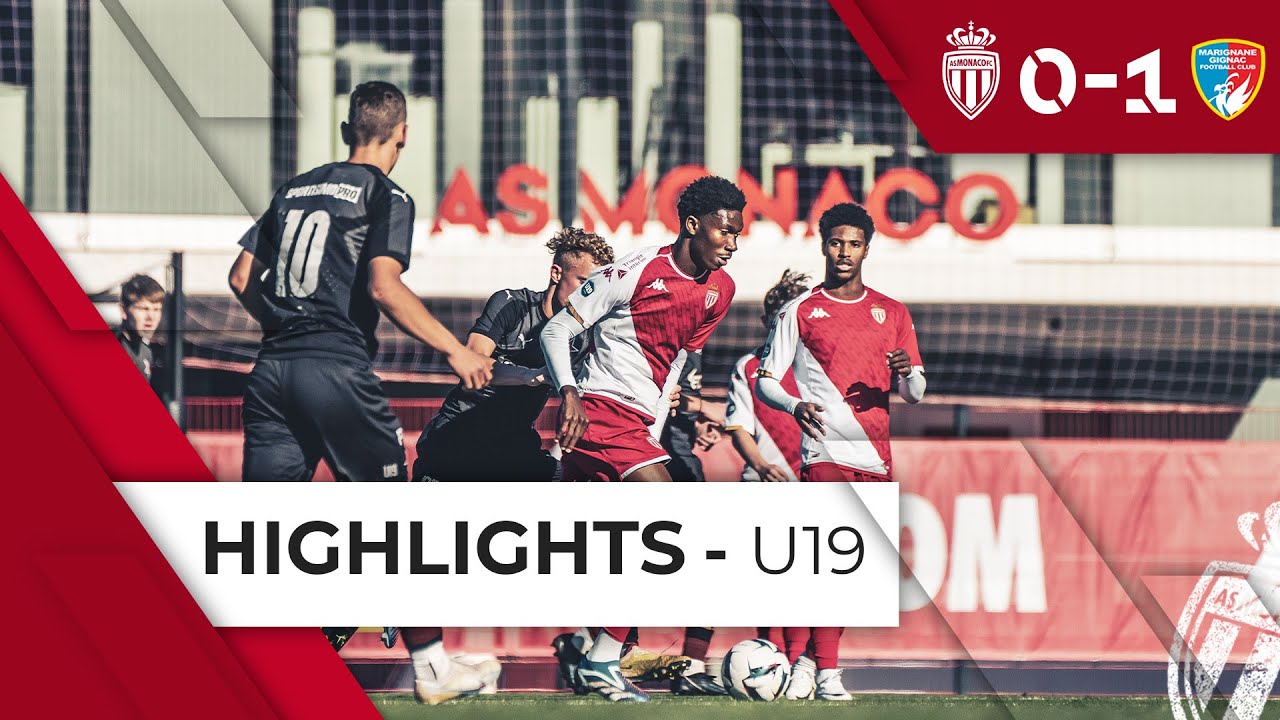 AS Monaco 0-1 Marignane GCB FC - U19 Nationaux - 13e journée - YouTube