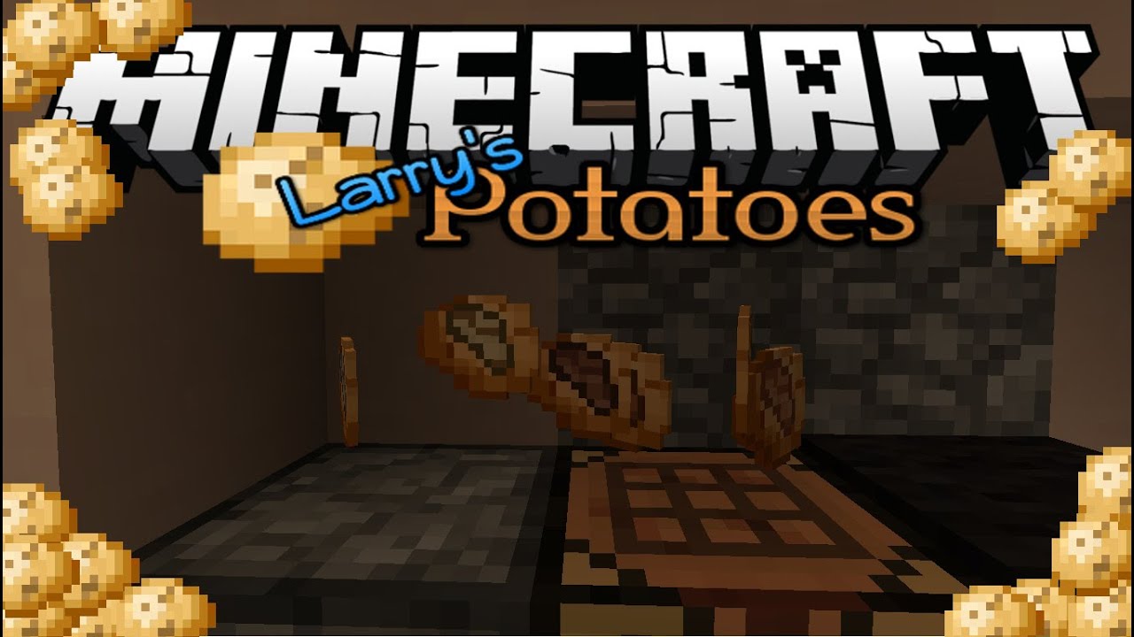 Minecraft 1.8.4: Larry's Potatoes Mod! New Potatoes Recipes | Fish ...
