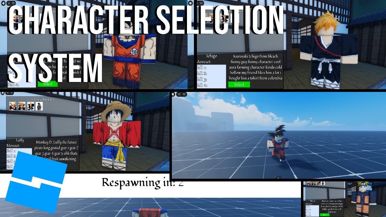 [33% OFF] Character Selection System | Roblox Studio - YouTube