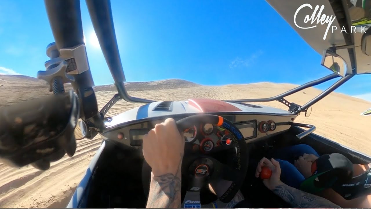 FUNCO Sand Rail Blitzing The Whoops at The Hill in Glamis Sand Dunes ...