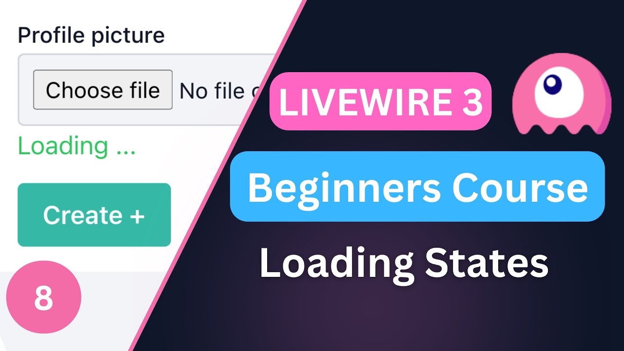 Loading States | Laravel Livewire 3 Course for Beginners EP8 - YouTube