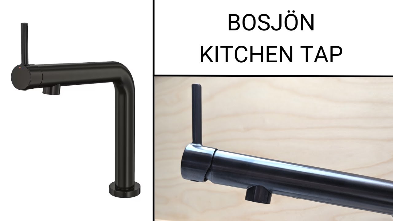 BOSJON MIXER TAP || Best kitchen tap from IKEA - YouTube