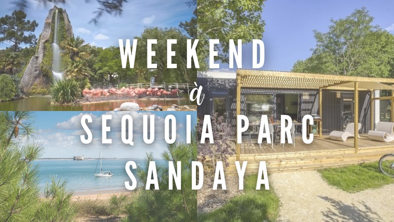 WEEKEND en famille en Aquitaine - Sequoia Parc - Sandaya - YouTube