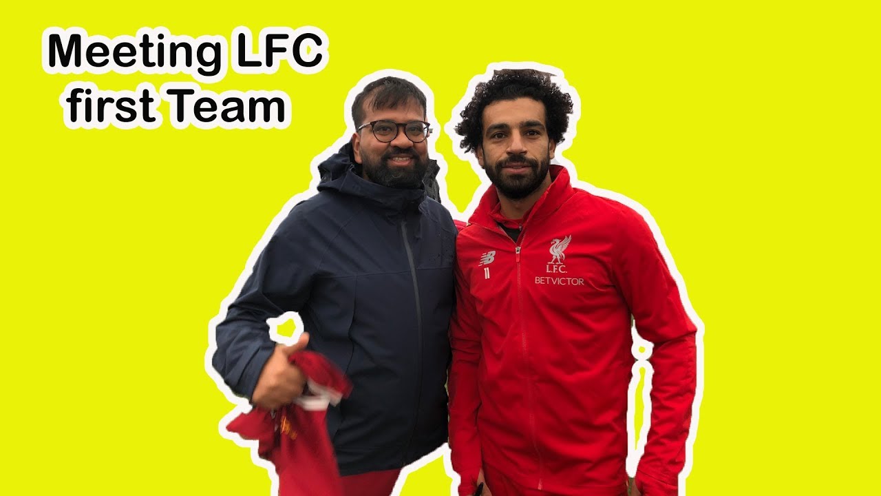 Meeting LFC first Team - YouTube