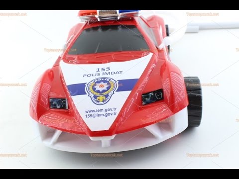 Toptan ucuz oyuncak direksiyonlu araba ucuz fiyat promosyon polis arabası oyuncak