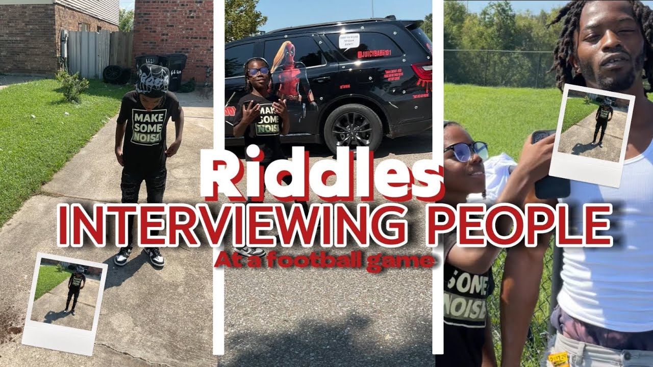 Interviewing people at a football game - YouTube